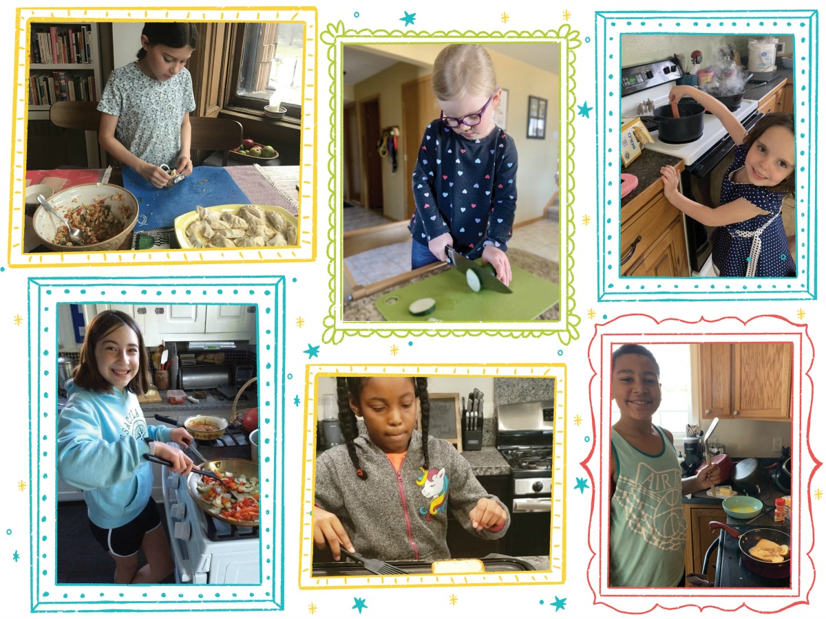 Kids' Cooking Skills Were on Display During the Independence Challenge